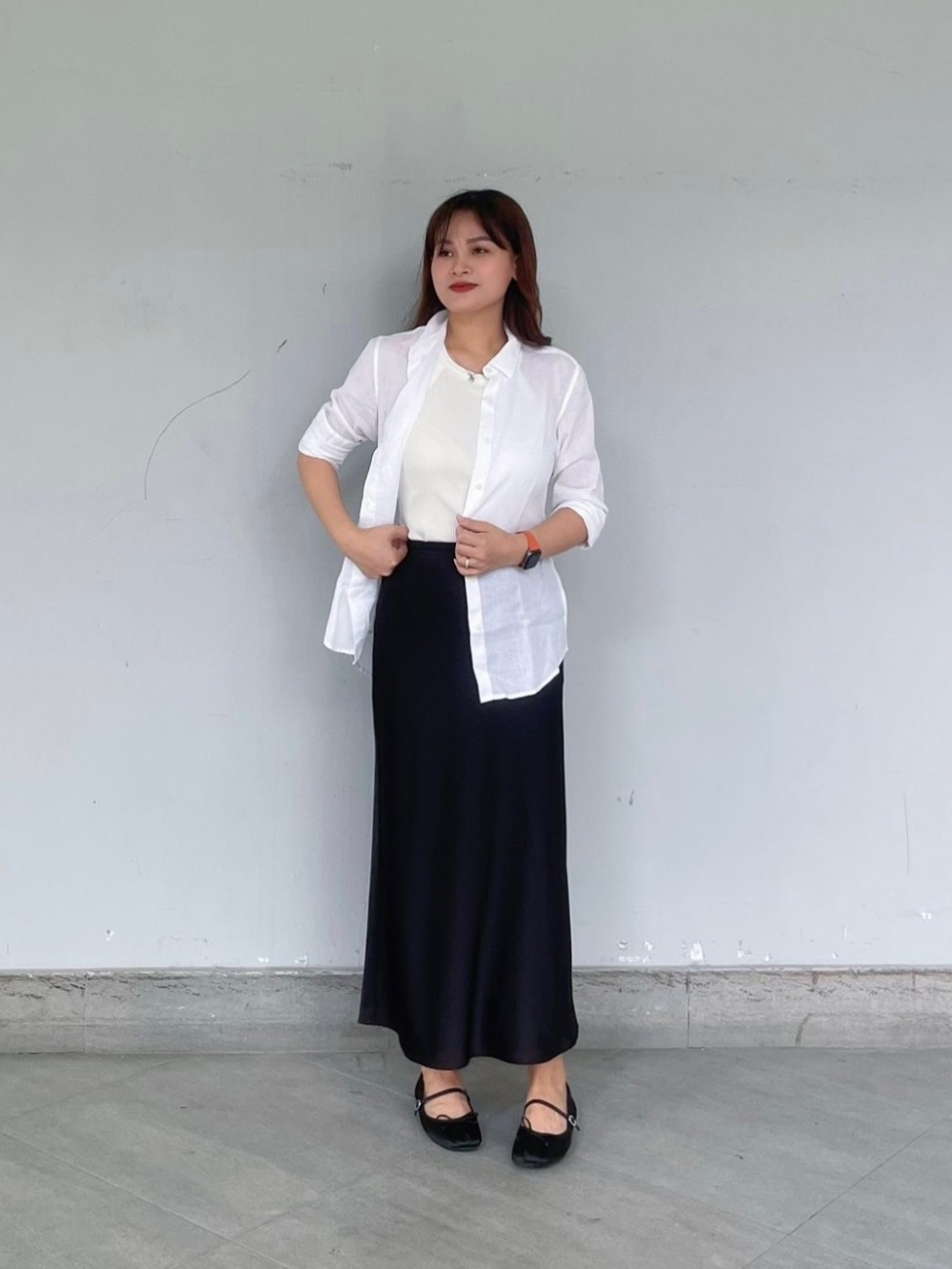 Check styling ideas for「Premium Linen Long Sleeve Shirt」| UNIQLO IN