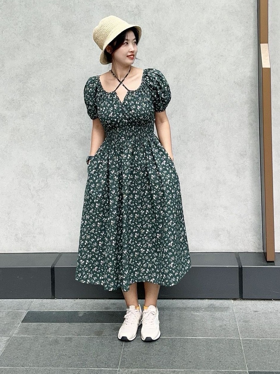 Check styling ideas for「Crochet Hat、Big Square Sunglasses (UV ...