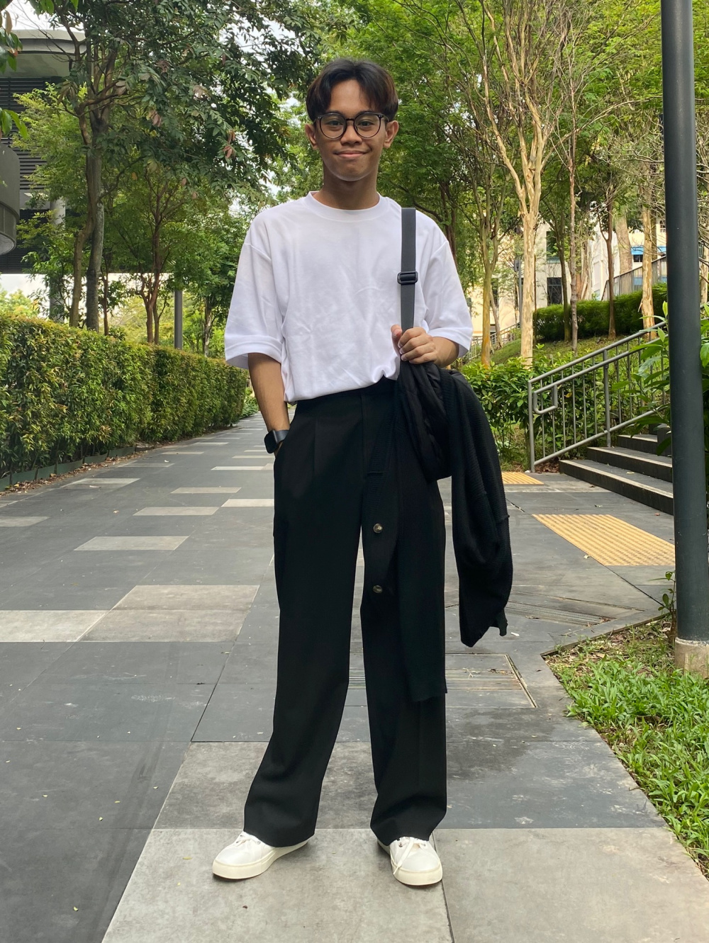 Check styling ideas for「Jersey Long Sleeve Over Shirt、AIRism Cotton ...