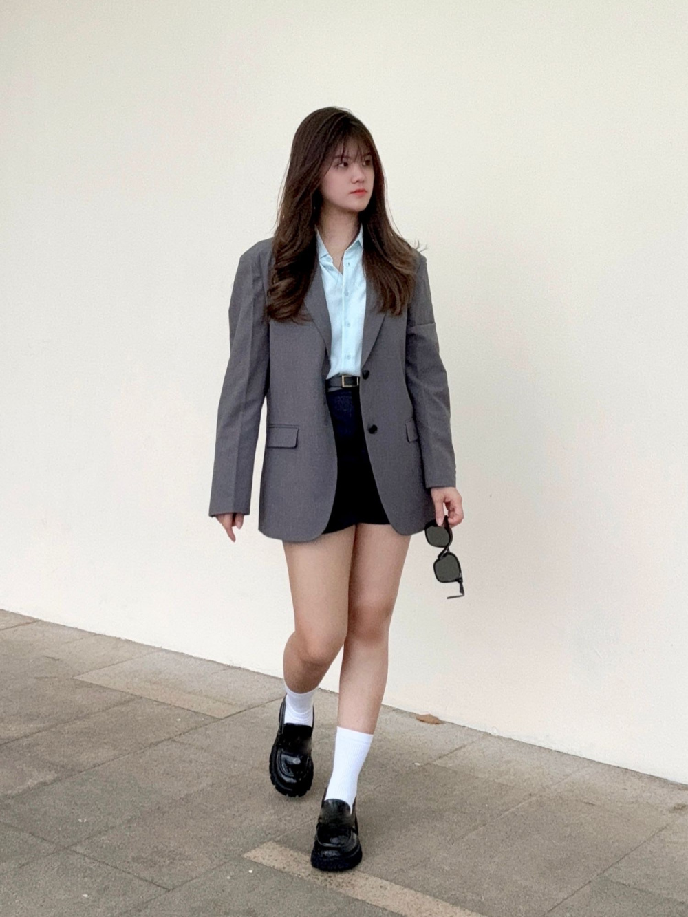 Check styling ideas for「Ribbed Bra Sleeveless Dress、Rayon Long Sleeve ...