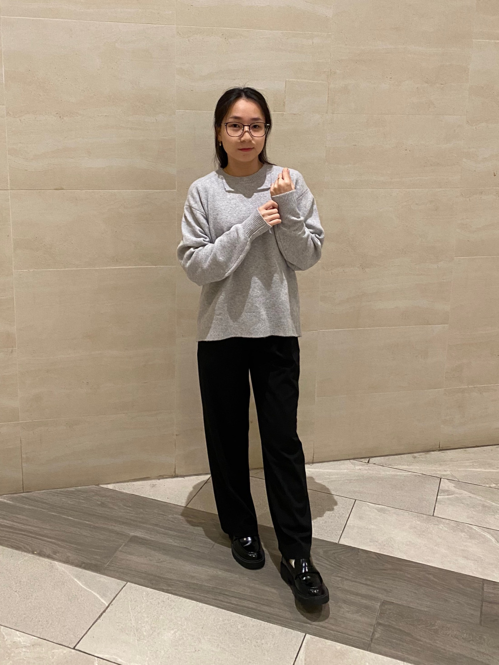 Check styling ideas for「Crown Panto Sunglasses (UV Protection)、Comfeel ...