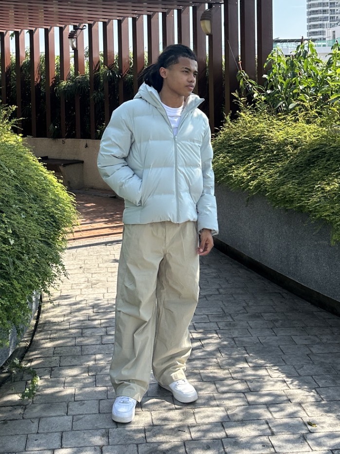 ดูไอเดียสไตล์การแต่งตัวสำหรับ「เสื้อยืด Dry Color คอกลม」| UNIQLO TH