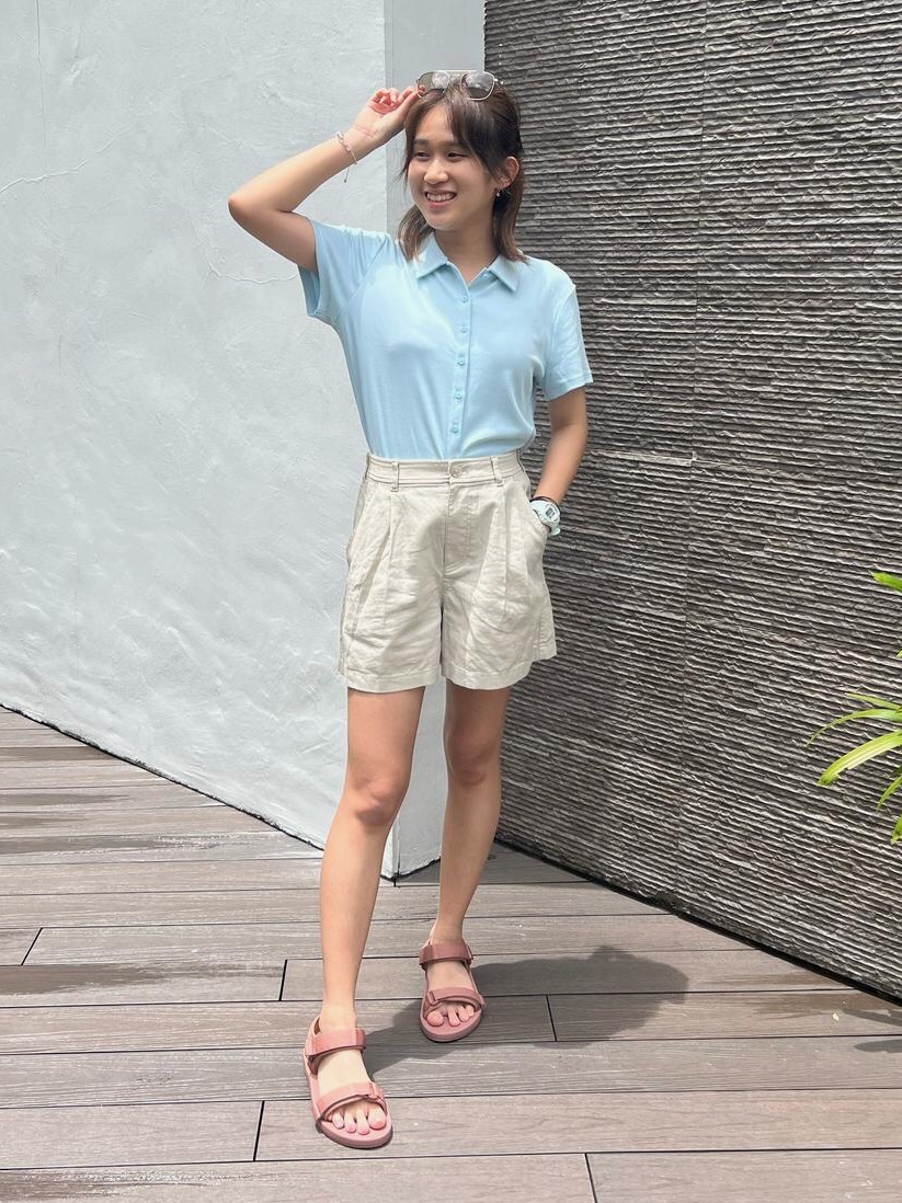 Check styling ideas for「Mini Polo Shirt」| UNIQLO IN