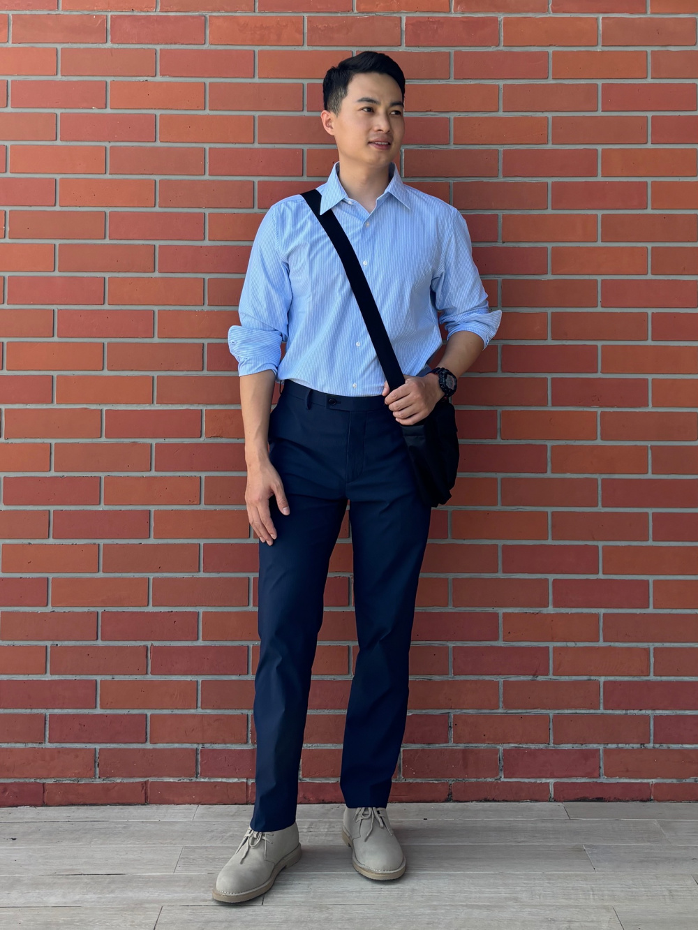 Check styling ideas for「Comfort Jacket、Multi Pocket Shoulder Bag ...