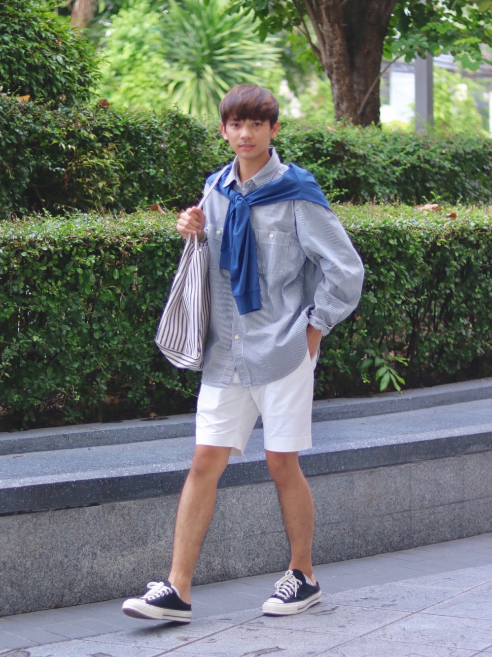 Check styling ideas for「Hickory Work Long Sleeve Shirt、Stretch Dry ...