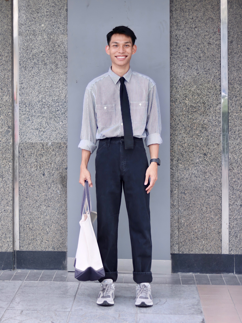 Check styling ideas for「Hickory Work Long Sleeve Shirt、Stretch Dry ...