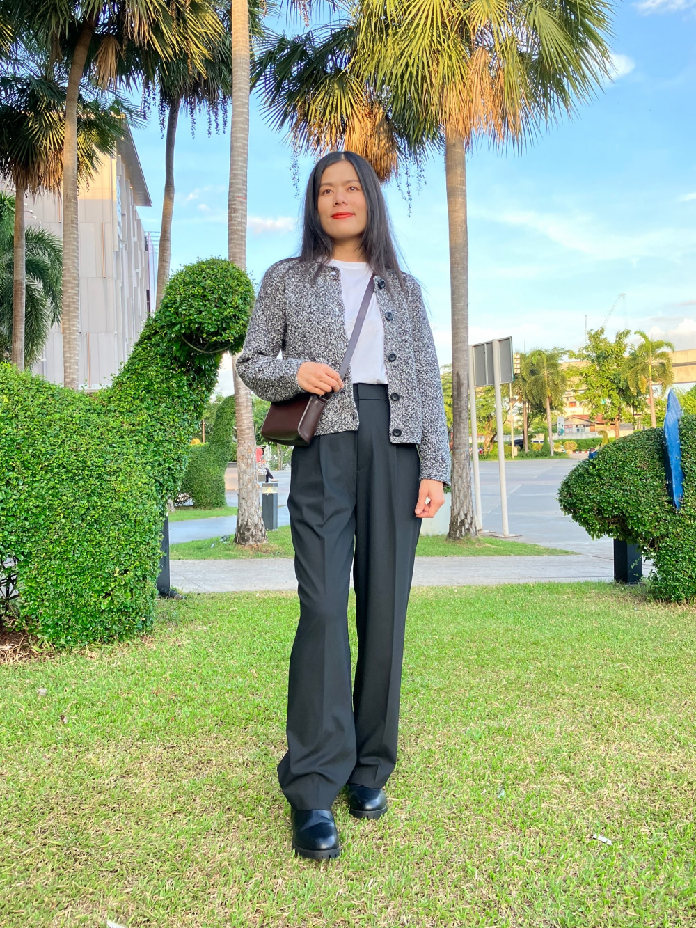 Check styling ideas for「Knitted Short Jacket」| UNIQLO TH