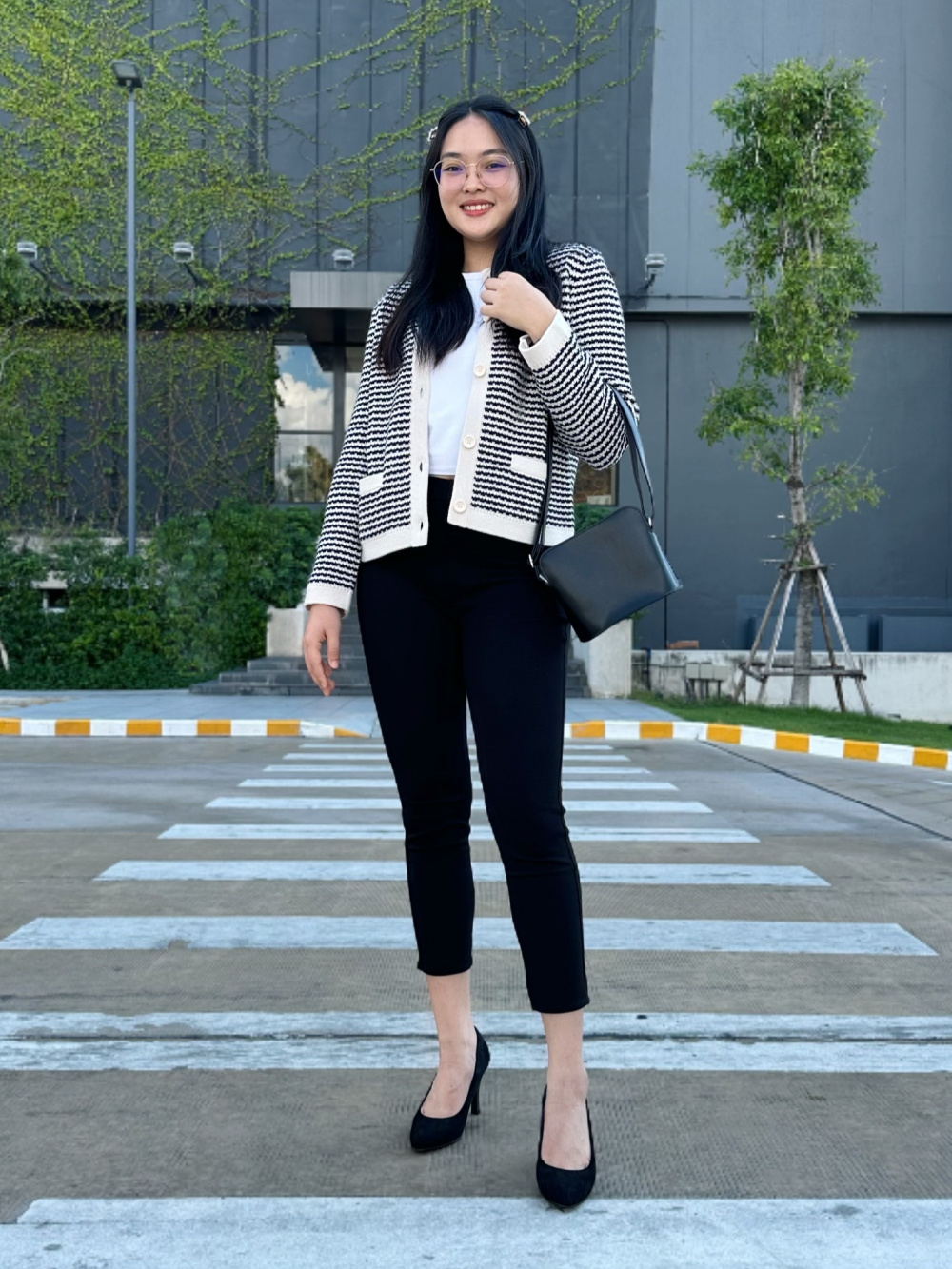 Check styling ideas for「Knitted Short Jacket」| UNIQLO TH