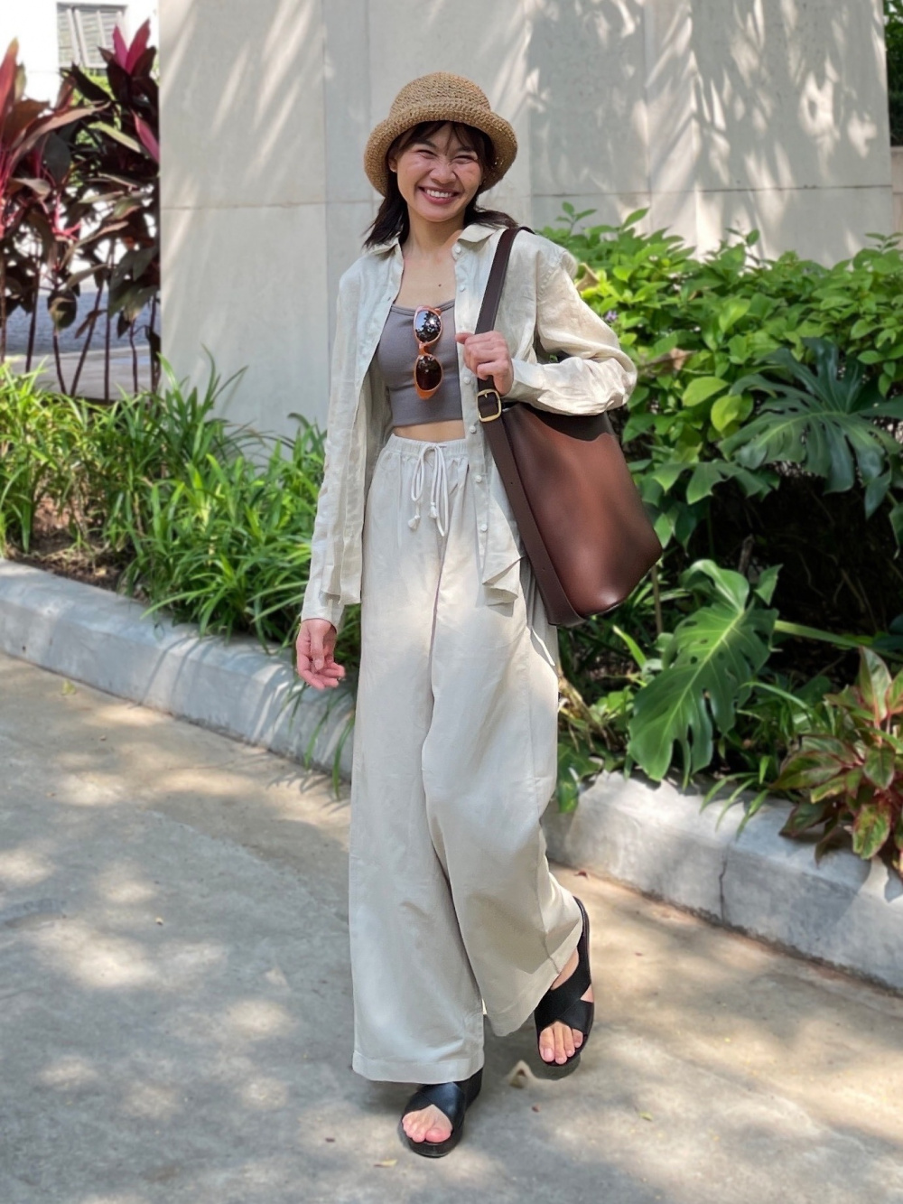 Check styling ideas for「Adjustable Crochet Hat」| UNIQLO IN
