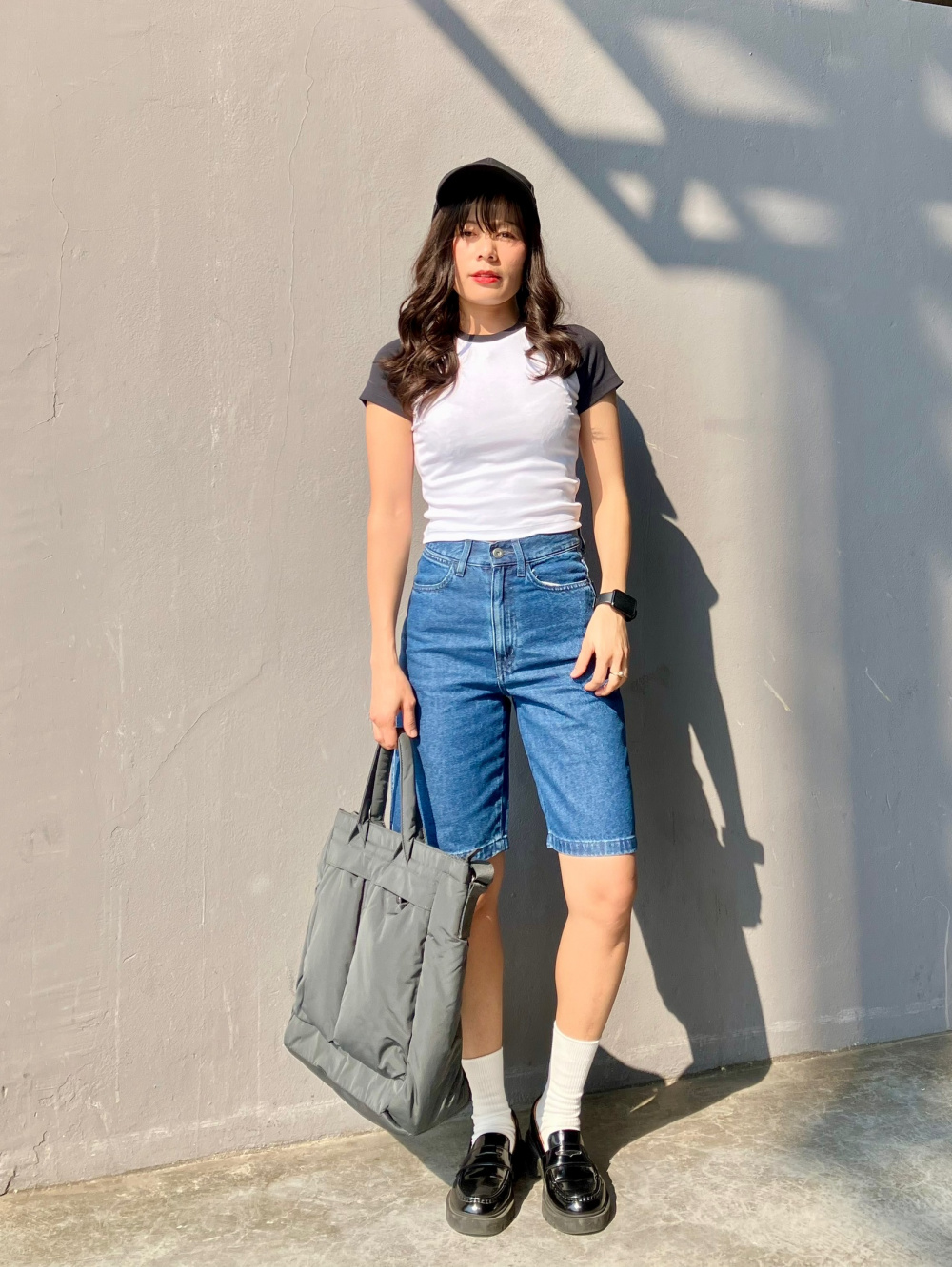 Check styling ideas for「Mini T-Shirt、Wide Straight Jeans」| UNIQLO PH