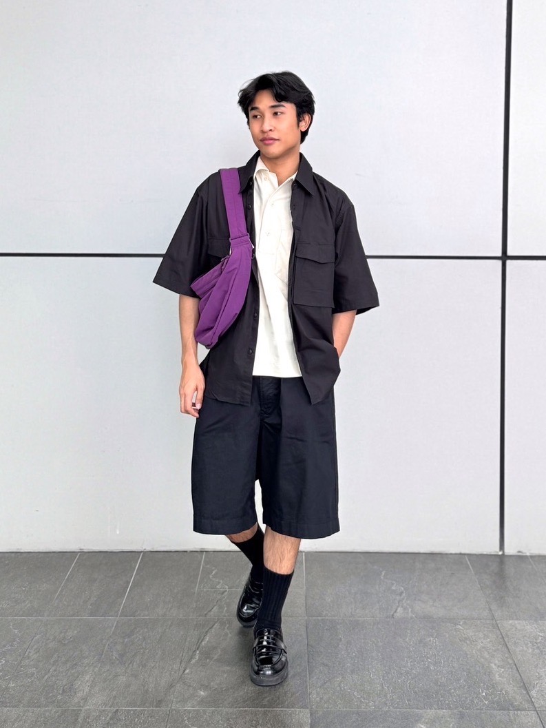 Check styling ideas for「Wide Fit Half Pants」| UNIQLO SG