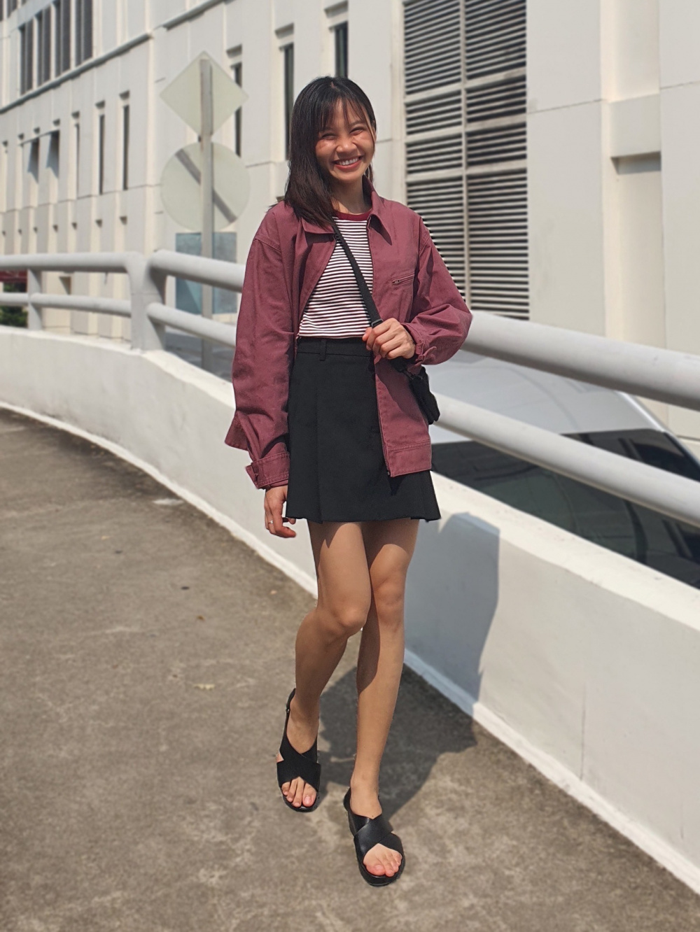 Check styling ideas for「Pleated Skort、Premium Linen Long Sleeve Shirt ...