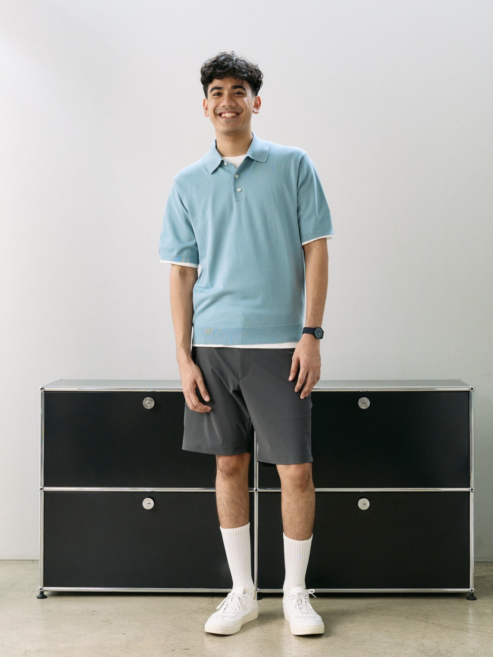 Check styling ideas for「Smart Wide Pants (Regular Length)、Crew Neck ...