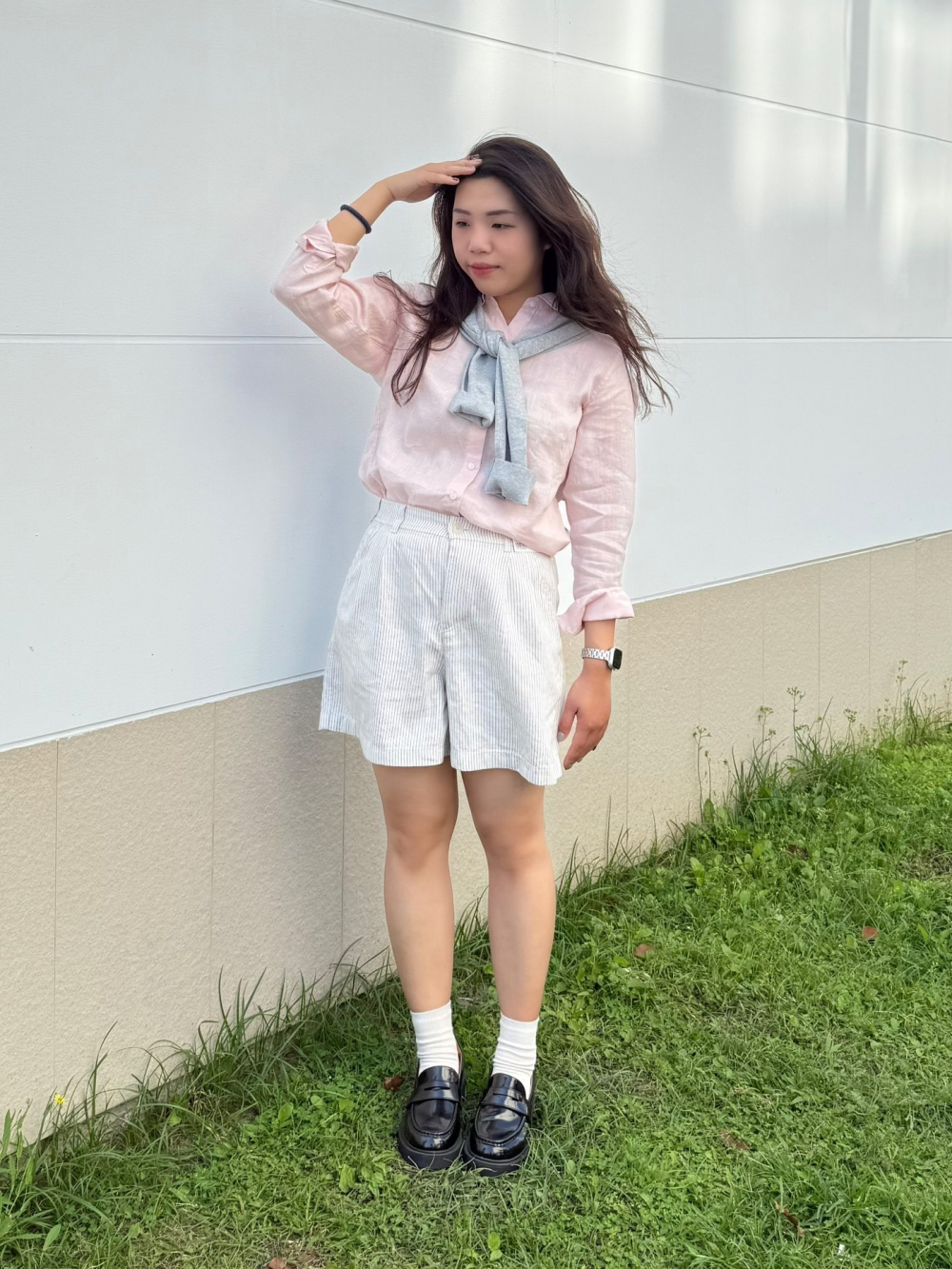 「防曬圓領開襟外套(長袖)、圓領T恤(短袖) 465186 / 476294」的穿搭靈感 | UNIQLO台灣