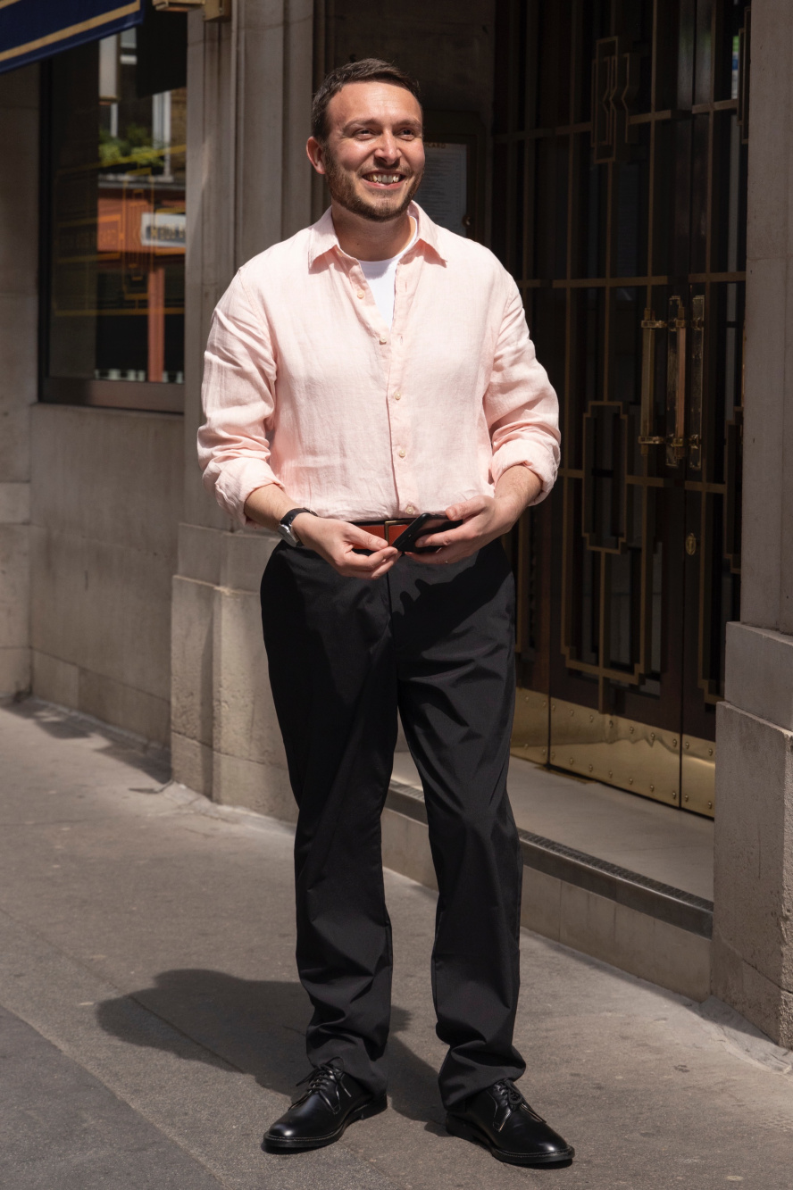 Check styling ideas for「UNIQLO X THEORY AirSense RELAXED PANTS (ULTRA ...