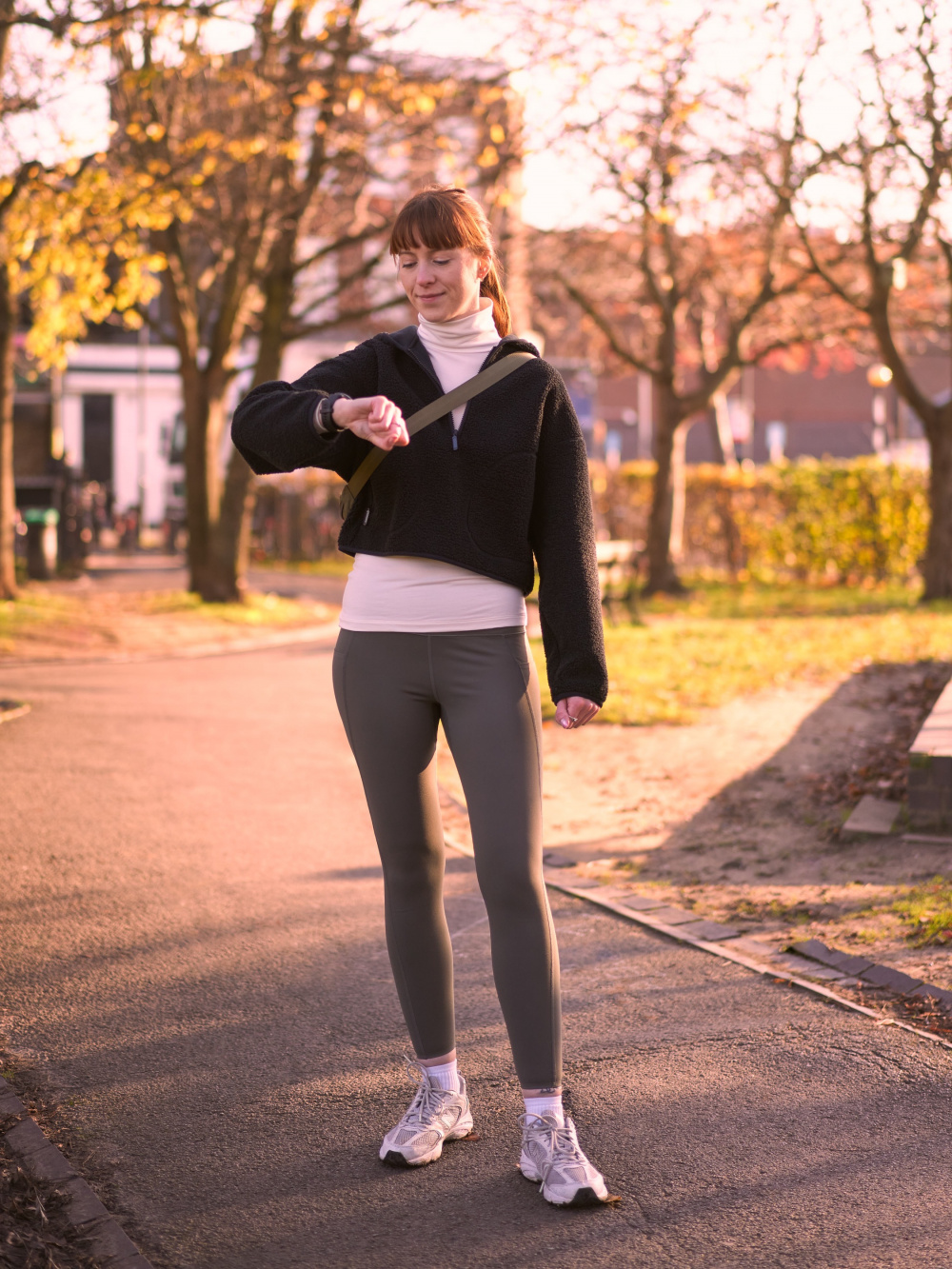 Check styling ideas for「Windproof Outer Fleece Half-Zip Pullover Shirt ...