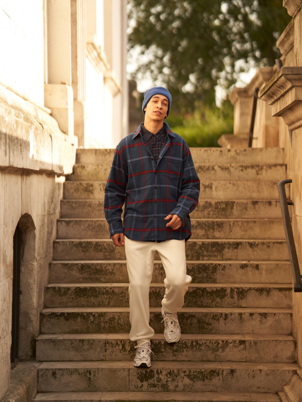 Check styling ideas for「Ultra Warm Hybrid Down Coat、Souffle Yarn Half ...