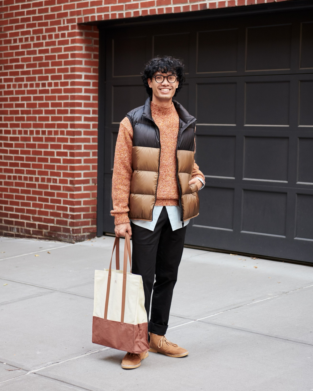 Check styling ideas for「Checked Overshirt Jacket、Slim-Fit Chino Pants ...