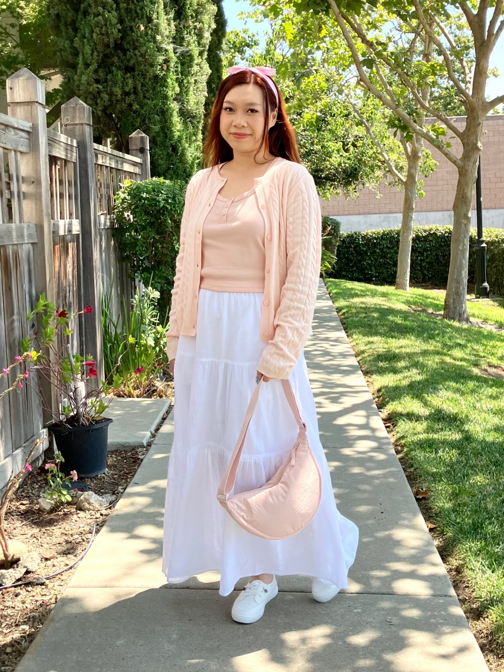 Check styling ideas for「Linen Blend Camisole Dress、Round Mini Shoulder ...