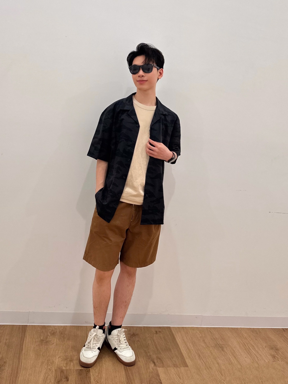Check styling ideas for「Crew Neck Short Sleeve T-Shirt、Modal Cotton ...